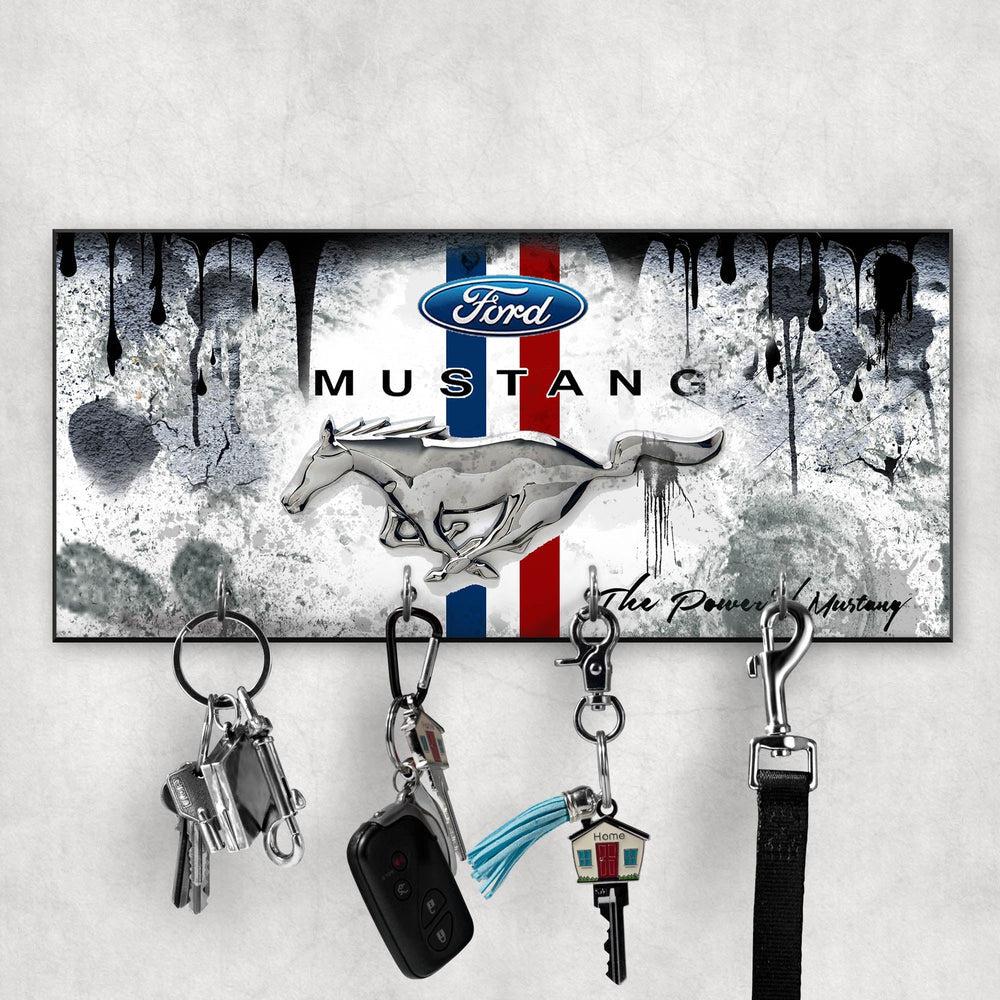 Ford Mustang Vintage Key Holders exclusively at Garage Culture Shop